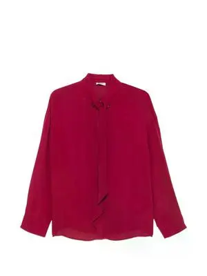 Liu Jo Button-down Pussy-bow Shirt
