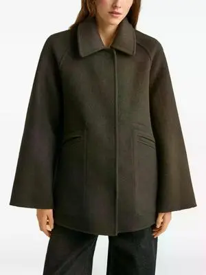 Momoni Aira Reversible Jacquard Coat