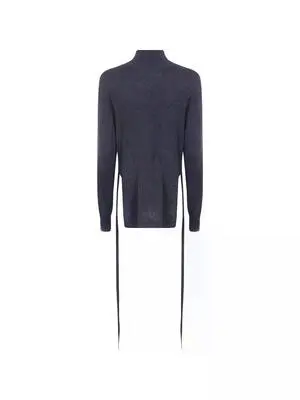 Issey Miyake Cut-out High-neck Sweater