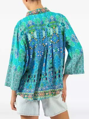 SARACO Atlas Mosaic-print Shirt
