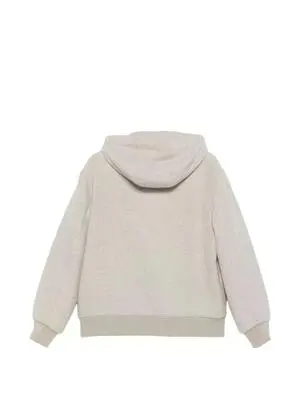 Colombo Herringbone-pattern Hooded Jacket