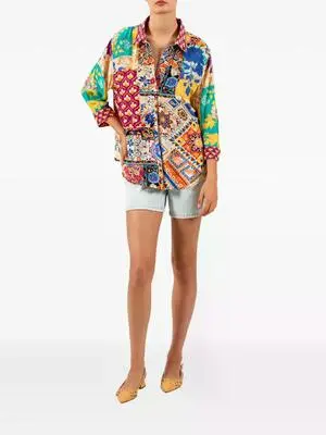 SARACO Boheme Collage Patchwork Shirt