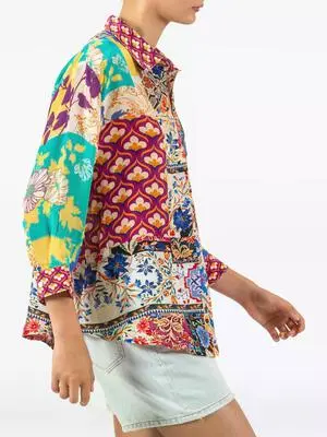 SARACO Boheme Collage Patchwork Shirt