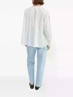 SKALL STUDIO Pintuck-detail Dot Shirt