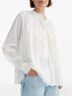 SKALL STUDIO Pintuck-detail Dot Shirt