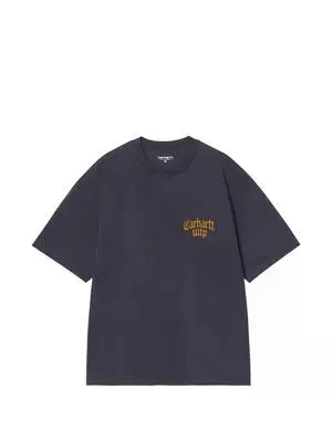 Carhartt Work In Progress S/s Blackletter T-shirt - Blue