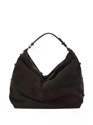 REPTILE'S HOUSE Suede-finish Leather Shoulder Bag