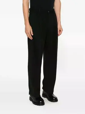 Imperial Pleated Straight-leg Trousers