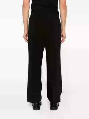 Imperial Pleated Straight-leg Trousers