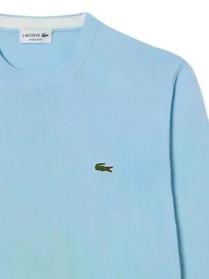 Lacoste Logo-patch Sweater - Blue