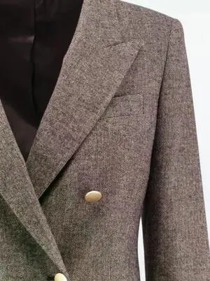 Tagliatore Herringbone Double-breasted Blazer