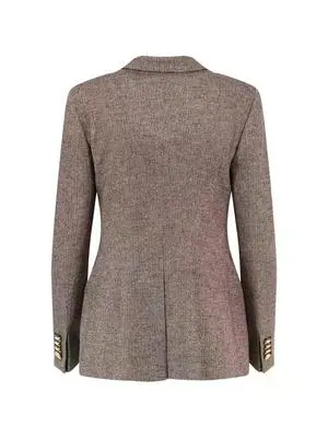 Tagliatore Herringbone Double-breasted Blazer