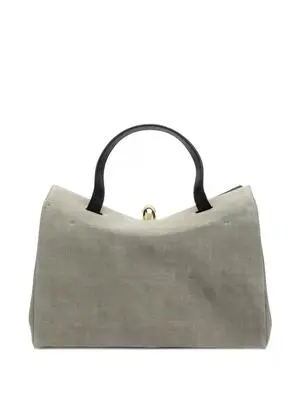 Jacquemus The Valérie Folded Bag - Neutrals