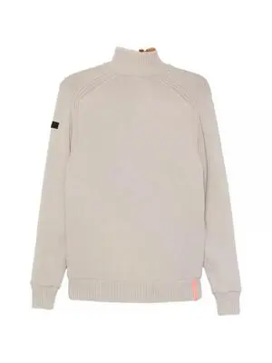 RRD Ribbed-knit Zip-up Cardigan