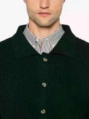 Imperial Ribbed Button-up Cardigan