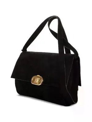Celine Triomphe Shoulder Bag - Black