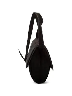 Celine Triomphe Shoulder Bag - Black