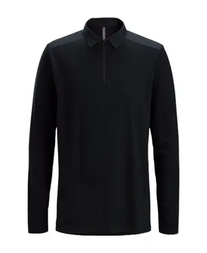 Arc'teryx Long Sleeved Polo Shirt - Black