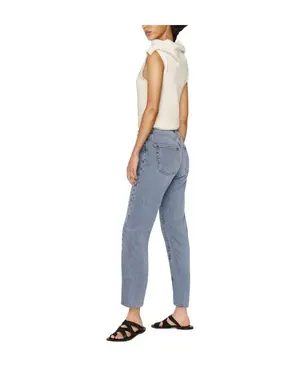 TOTEME Mid-waist Twisted Jeans