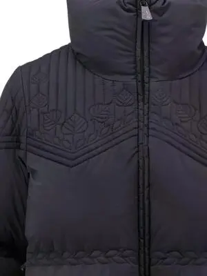 Moncler Anglins Embroidered-pattern Down Ski Jacket