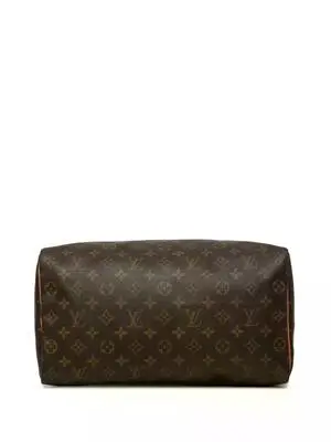 LOUIS VUITTON 2001 Monogram Speedy 35 Boston Bag