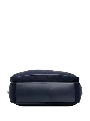 Prada 2013-2026 Saffiano Trimmed Tessuto Camera Bag Crossbody Bag