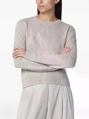 LISA YANG Mable Ribbed-trim Sweater