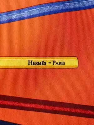 Hermès 2000-2026 A Vos Crayons Silk Scarf 90 Scarves