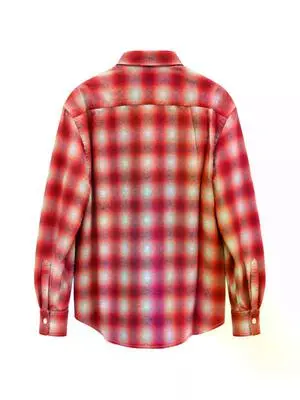 PAURA Checked Flannel Shirt