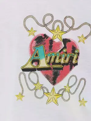 Amiri Heart Logo-print T-shirt