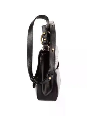Chloé Small C Leather Two-way Handbag - Black
