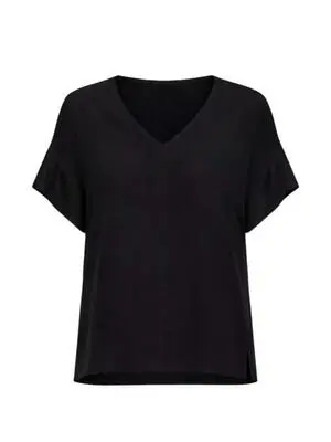 Liu Jo Crepe De Chine Top - Black