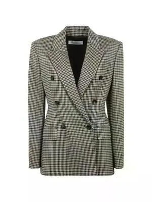 Max Mara Eccelso Houndstooth-pattern Blazer