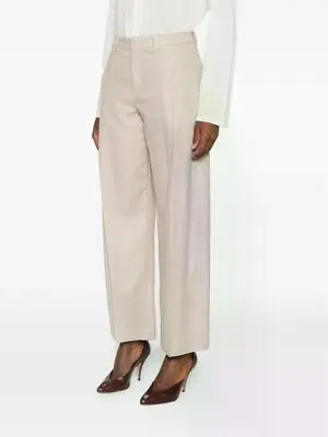 DRYKORN Pressed-crease Wide-leg Trousers