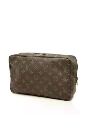 LOUIS VUITTON 1984 Monogram Trousse Toilette 28 Clutch Bag