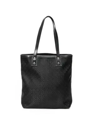 Celine C Macadam Canvas Tote Bag