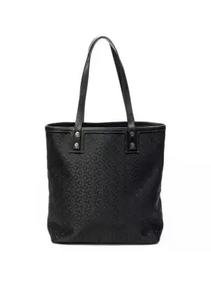 Celine C Macadam Canvas Tote Bag