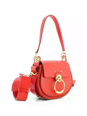 Chloé Tess Bag Leather Small Shoulder Bag - Red