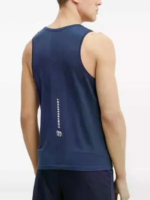 COMPRESSPORT Logo-print Tank Top