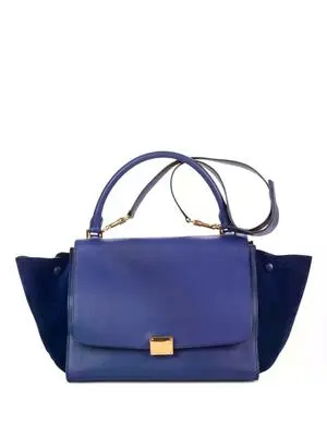 Celine Trapeze Shoulder Bag - Blue