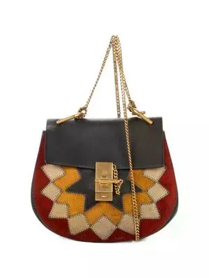 Chloé Small Drew Patchwork Shoulder Bag