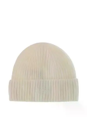 MC2 SAINT BARTH Wengen Cashmere Beanie Hat - Neutrals