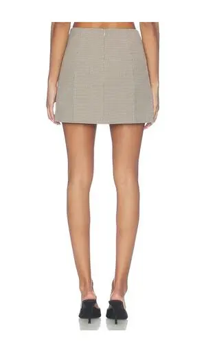 Ronny Kobo Renelle Skirt In Brown