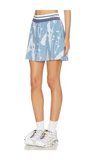 MALBON Lily Inkwash Skirt In Blue
