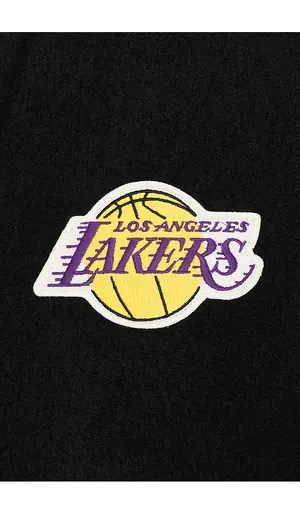 Barefoot Dreams X Nba Los Angeles Lakers Cozychic Robe In Black