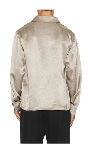 UMBRO Satin Enfield Shirt In Grey
