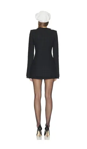 HELSA Tweed Antoinette Mini Dress