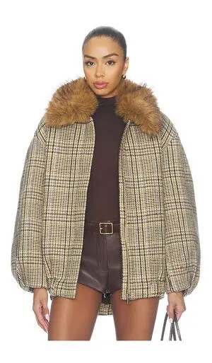 Ronny Kobo Savannah Jacket In Beige