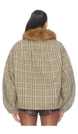 Ronny Kobo Savannah Jacket In Beige