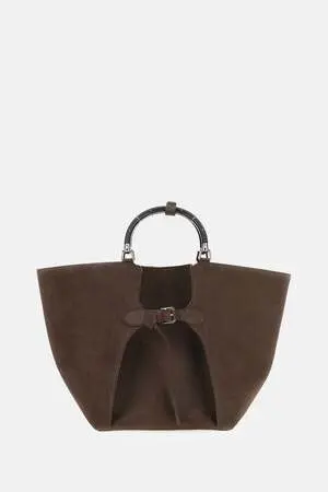 Ralph Lauren Borsa Tote Grande In Nabuck Martellato